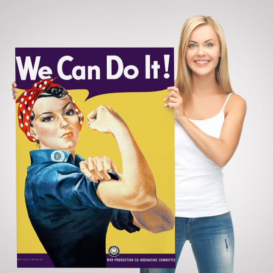 We Can Do It TABLOSU-6430 Fiyatı - Taksit Seçenekleri