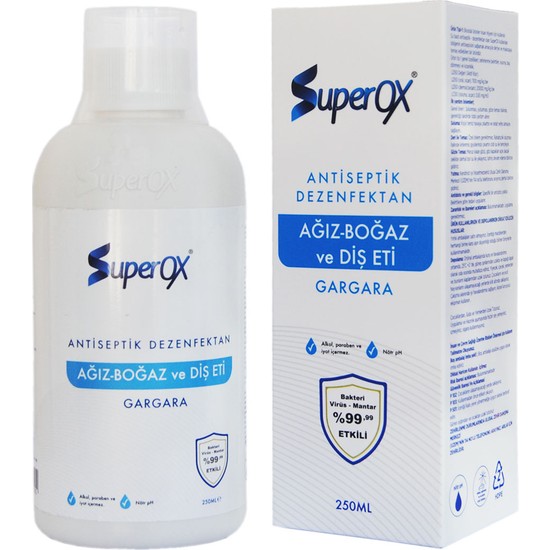 Superox Hipokloröz Hocl Ağız Boğaz Dişeti Dezenfektanı Fiyatı