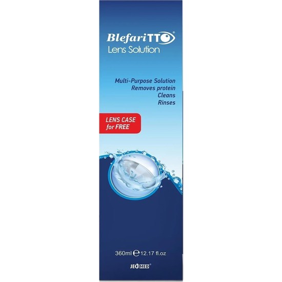 Blefaritto Lens Solüsyon 360 ml + 360 ml Avantaj Paket Fiyatı
