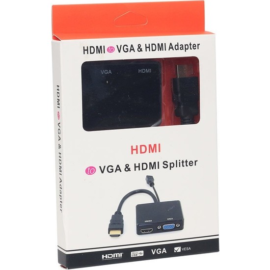 XML Dünyası Powermaster PM-19260 HDMI To VGA + HDMI Splıtter Fiyatı