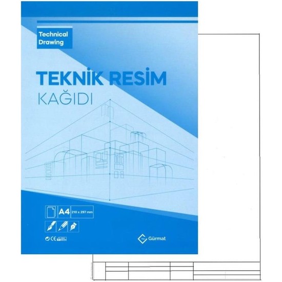 Artlantis Teknik Resim Seti 13 Parça 1 Paket Teknik Resim Defteri Gönye ...