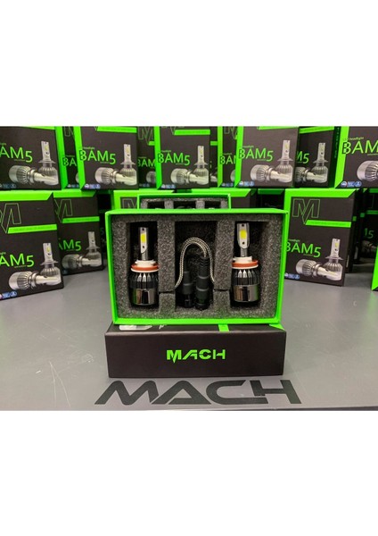 Mach H16 Mach LED Xenon Ampul Beyaz 12V / 36W / 6400LUMENS Fiyatı