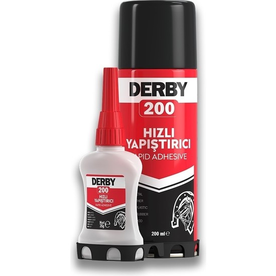 Derby Derby 200 ml Mdf Hızlı Yapıştırıcı Seti Fiyatı
