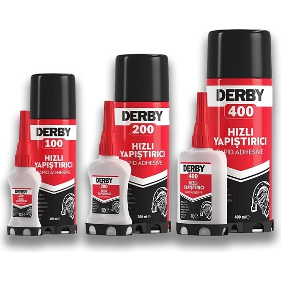 Derby Derby 200 ml Mdf Hızlı Yapıştırıcı Seti Fiyatı