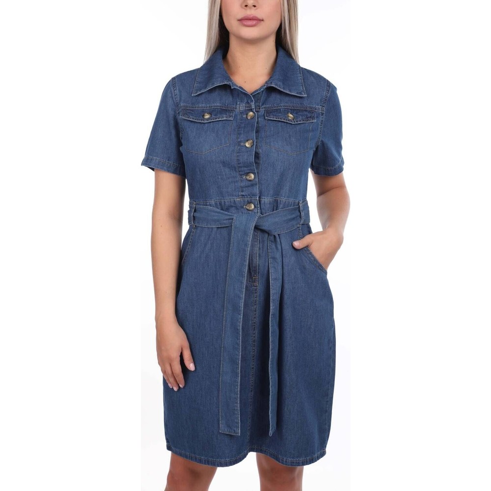 Banny Jeans Banny Jeans Kemer Detaylı Jean Elbise Fiyatı
