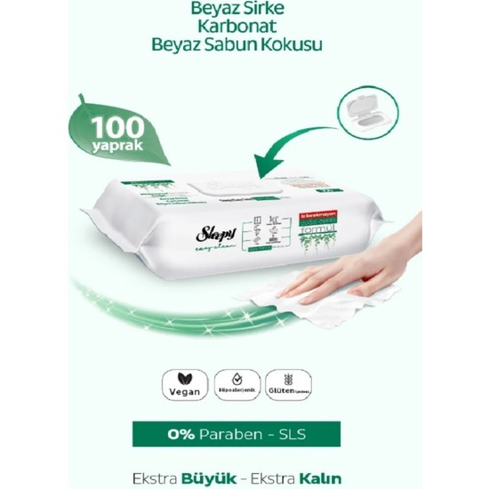 Sleepy Easy Clean Yüzey Temizlik Havlusu 100 Yaprak Fiyatı
