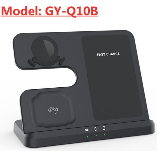 Ganbao GY-Q10B 30W 3 In 1 Kablosuz Şarj Standı Samsung S22 Fiyatı