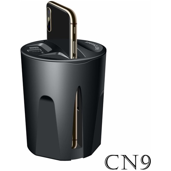 Ganbao Cn9 696 X9 Qı Araba Kablosuz Hızlı Şarj Cihazı Fincan Fiyatı
