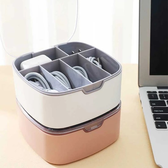 Ganbao B Toz Geçirmez Tel Kablo Tutucu Kutusu Ofis Çekmecesi Fiyatı