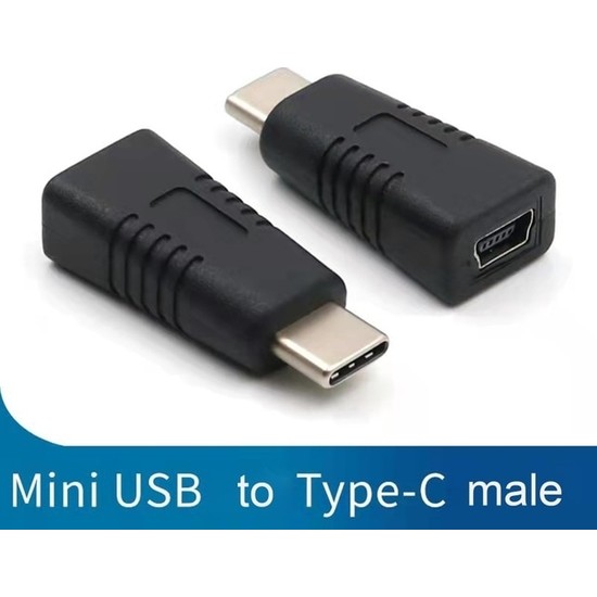 Ganbao Mini USB Typec Metal Evrensel Otg Mini 5 Pin USB Fiyatı