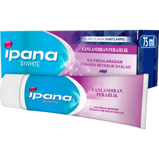 Ipana 3D White Canlandıran Ferahlık Diş Macunu 75 ml Fiyatı