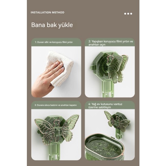 Mushen Yüksek Görünümlü Saklama Kutusu, Hafif Lüks Sabun Fiyatı