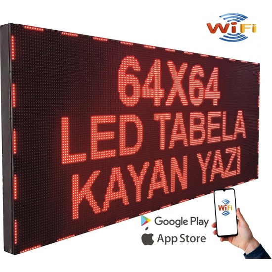 Esinti Reklam LED Tabela Kayan Yazı 64X64 cm Fiyatı
