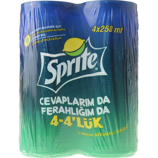 Sprite 4X250 ml Fiyatı, Taksit Seçenekleri ile Satın Al