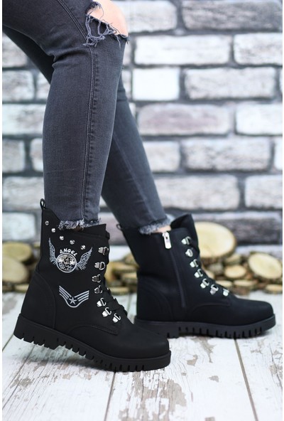 Riccon Siyah Çocuk Bot 0012630