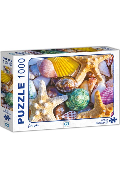 Ca Games Deniz Kabukları 1000 Parça Puzzle