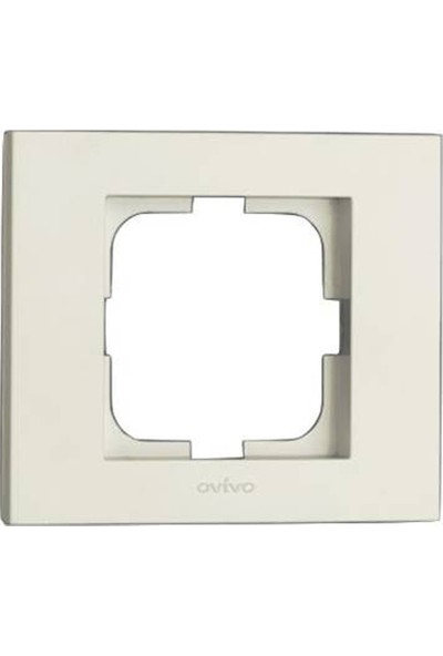 Ovivo Grano Beyaz Tekli Çerçeve