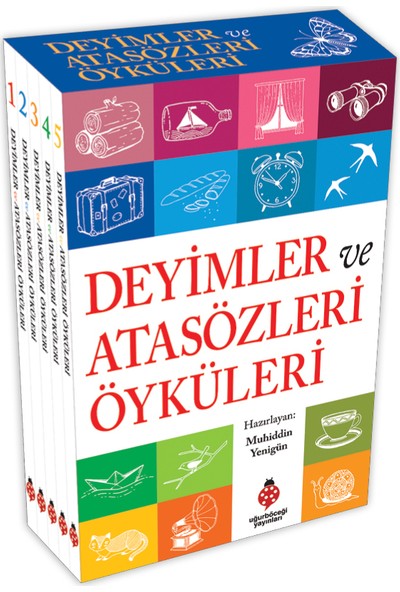 Deyimler Ve Atasözleri Öyküleri Seti - (5 Kitap Kutulu) - Muhiddin Yenigün Deyimler Ve Atasözleri Öyküleri Seti - (5 Kitap Kutulu) - Muhiddin Yenigün