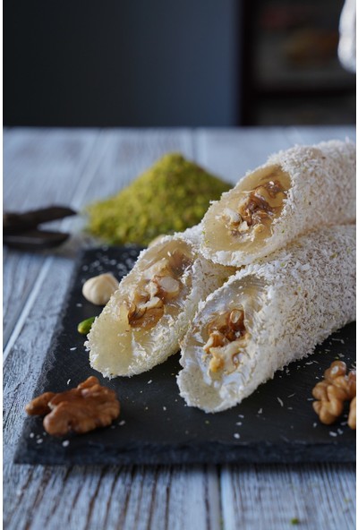 Yeni Uğur Ballı Cevizli Sucuk (Hindistan Cevizli) Yeni Uğur Ballı Cevizli Sucuk (Hindistan Cevizli)