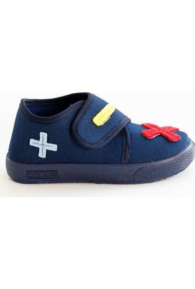 Babymod Erkek Çocuk Keten Ev Ayakkabısı