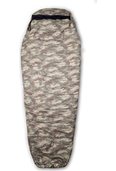 VAV Wear -40DERECEYE Dayanıklı Kaz Tüyü Askeri Kamuflaj Desenli Uyku Tulumu