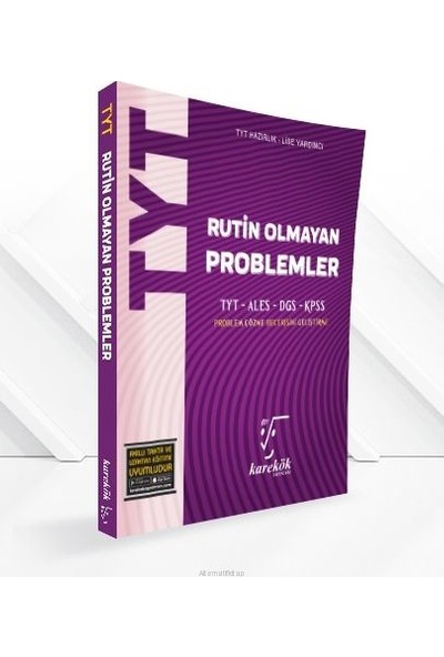 Karekök Yayıncılık TYT Rutin Olmayan Problemler Karekök Yayıncılık TYT Rutin Olmayan Problemler