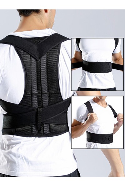 Ankaflex Balenli Deri Bel ve Sırt Korsesi