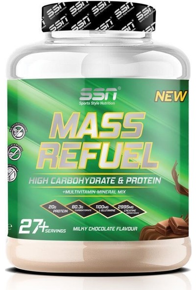 Ssn Mass Refuel 3 kg Sütlü Çikolata