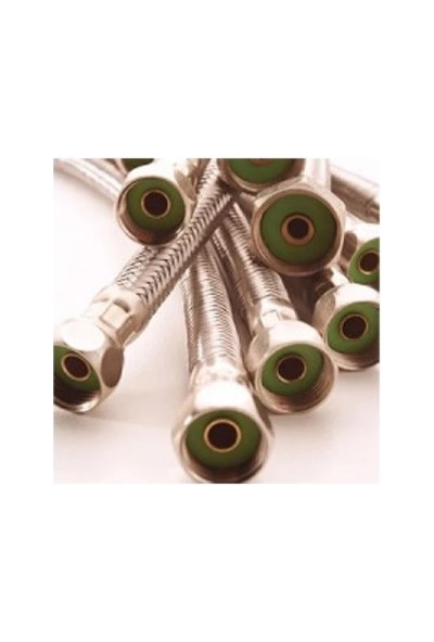 Sıcak Soğuk Su Bağlantı Hortumu 3/4 3/4 50 cm Dn8