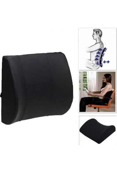 Maksipazar Koltuk Araç Sandalye Bel Sırt Destek Yastığı