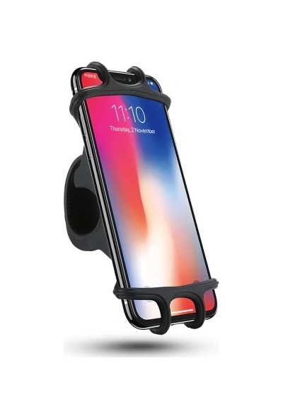 Asfal Esnek Bisiklet Motosiklet Telefon Tutucu