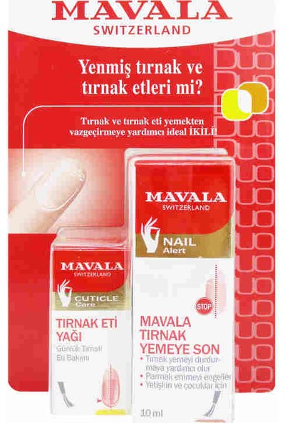 Mavala Stop 10ML + Cuticle Oil 5ml Set Mavala Stop 10ML + Cuticle Oil 5ml Set