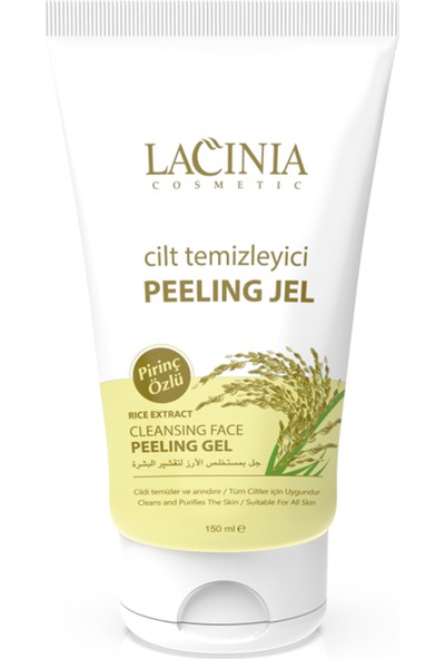 Lacinia Pirinç Özlü Peeling Jel 150ML Lacinia Pirinç Özlü Peeling Jel 150ML