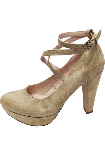 Zarif 1451 20MM Bilekten Tokalı Stiletto Ayakkabı