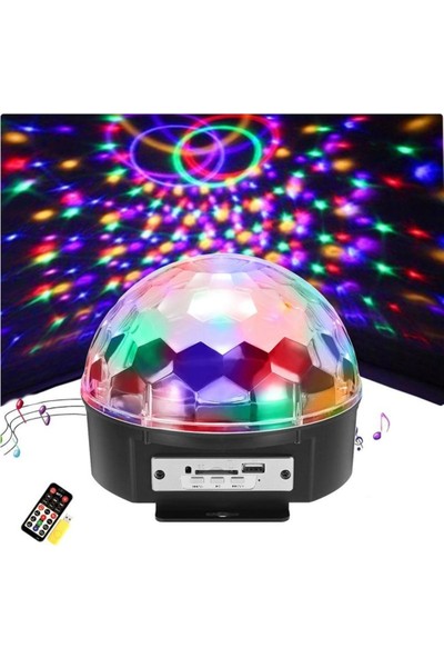 Nihome Kumandalı LED Kristal Disko Topu Nihome Kumandalı LED Kristal Disko Topu