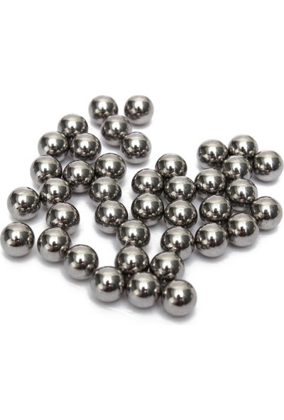 AYT Ticaret Çelik Sapan Bilyesi 100 Adet 9,5 mm Çelik Tekli Atıma Uygun Üründür