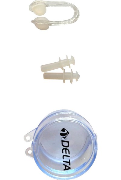 Delta Kulak Tıkacı ve Burun Klipsi Seti