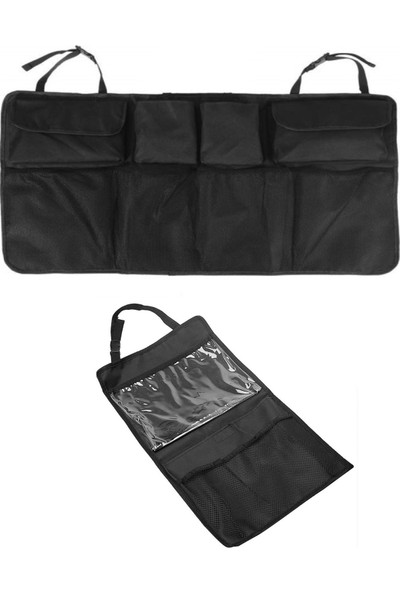 Ankaflex Araç Içi 8 Cepli Bagaj Düzenleyici ve Koltuk Arkası Tablet Tutucu 2'li Ankaflex Araç Içi 8 Cepli Bagaj Düzenleyici ve Koltuk Arkası Tablet Tutucu 2'li