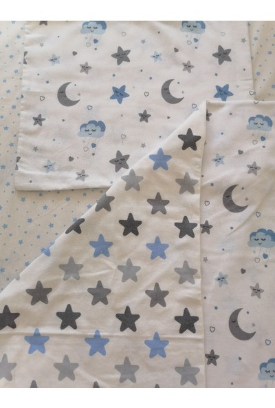 Aymoda Kışlık Yumuşak Pazen Kumaş Bebek Nevresim Takımı