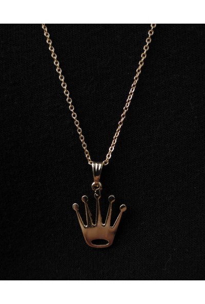 Wow Aksesuar Erkek Taç Tasarımlı Kolye