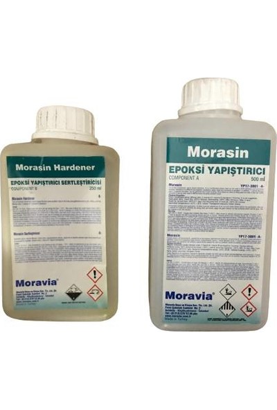 Moravia Epoksi Yapıştırıcı - Morasin - 1kg Moravia Epoksi Yapıştırıcı - Morasin - 1kg