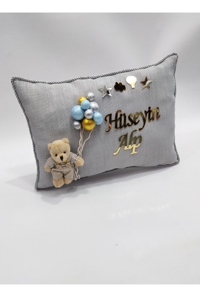Beğen Dizayn Bebek Takı Yastığı Isimli