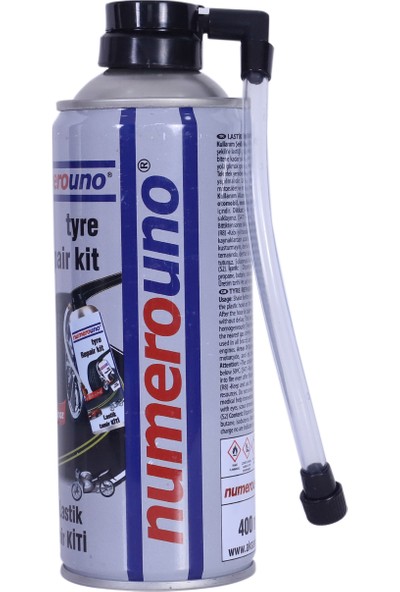 Numerouno Lastik Tamir Kiti Oto Lastik Tamir Spreyi 400 ml Numerouno Lastik Tamir Kiti Oto Lastik Tamir Spreyi 400 ml