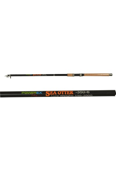 Powerex Sea Otter 300 cm 150 - 200 gr Teleskobik Olta Kamışı Powerex Sea Otter 300 cm 150 - 200 gr Teleskobik Olta Kamışı