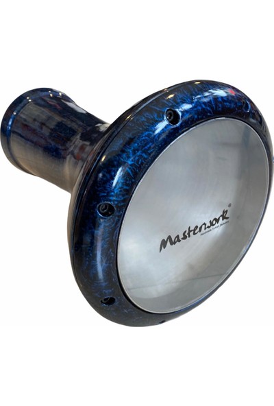 Masterwork Lacivert Döküm Kırçıllı Boyalı Darbuka Masterwork Lacivert Döküm Kırçıllı Boyalı Darbuka