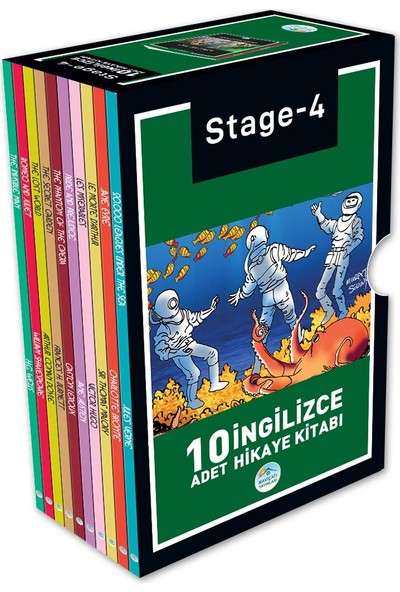 Stage 4 İngilizce Hikaye Seti 10 Kitap Takım Stage 4 İngilizce Hikaye Seti 10 Kitap Takım