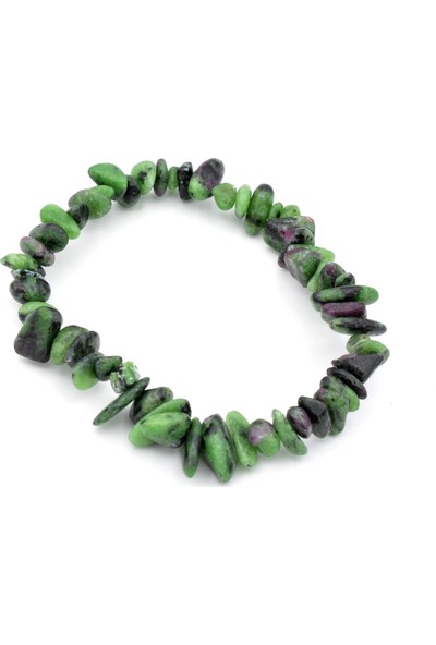 Murty99 Kırık Taş Doğal Anyolit Taşı Bileklik