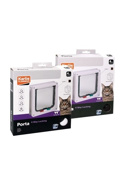Karlıe 4yön Kilitli Kedi KAP.23,5X25,2CM K.rengi