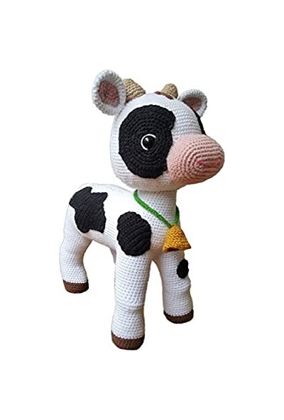 Handmade Stil Boncuk Amigurumi Sütaş Buzu 28 x 30 cm