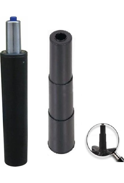 Lena Ofis Ofis Koltuğu Amortisör Piston Yedek Parça Standart + Teleskop Körük Lena Ofis Ofis Koltuğu Amortisör Piston Yedek Parça Standart + Teleskop Körük